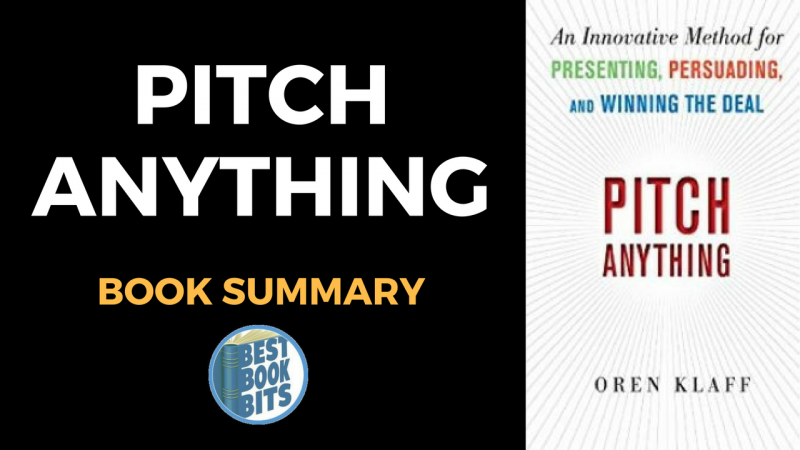 Oren Klaff: Pitch Anything Book Summary | Bestbookbits | Daily Book ...