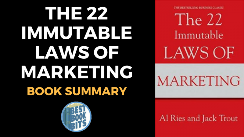 The 22 Immutable Laws of Marketing Book Summary | Bestbookbits | Daily ...
