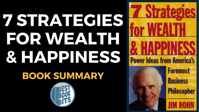 Jim Rohn: 7 Strategies for Wealth & Happiness Book Summary ...