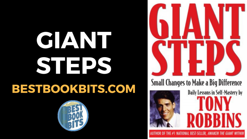 Tony Robbins: Giant Steps Book Summary | Bestbookbits | Daily Book Summaries | Written | Video ...